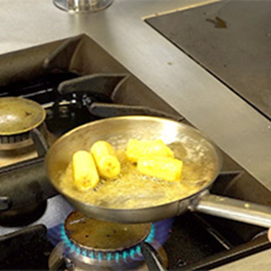 Receta de Plátano Flambeado - Makro