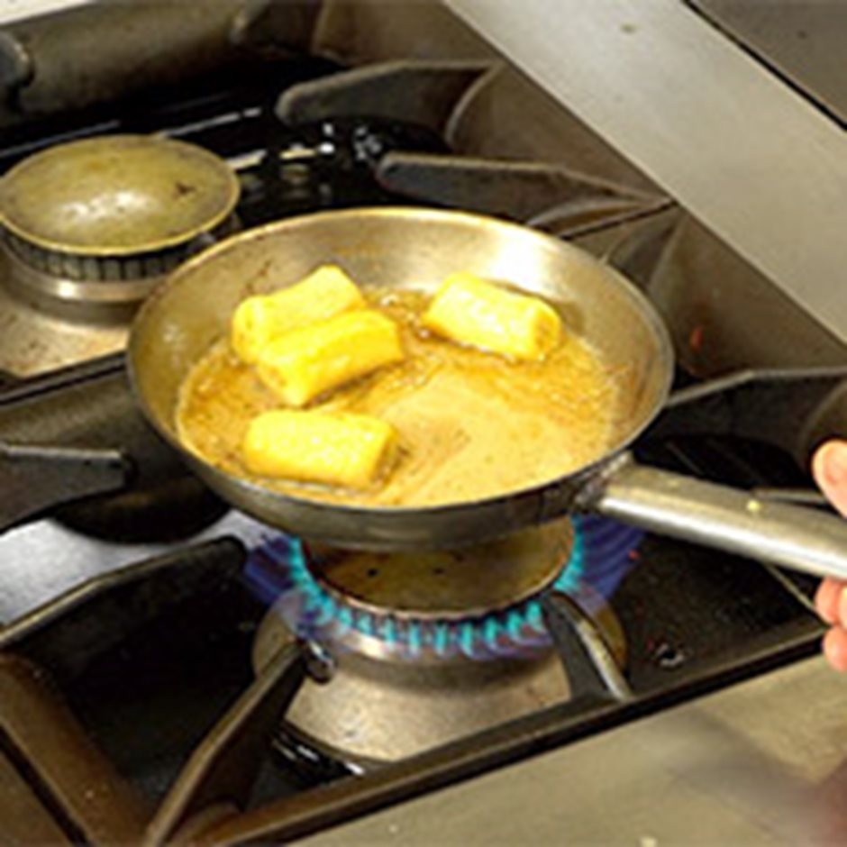 Receta de Plátano Flambeado - Makro